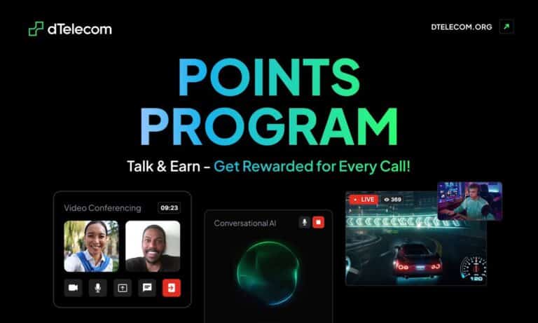 dTelecom Airdrop - Get $DTEL tokens today